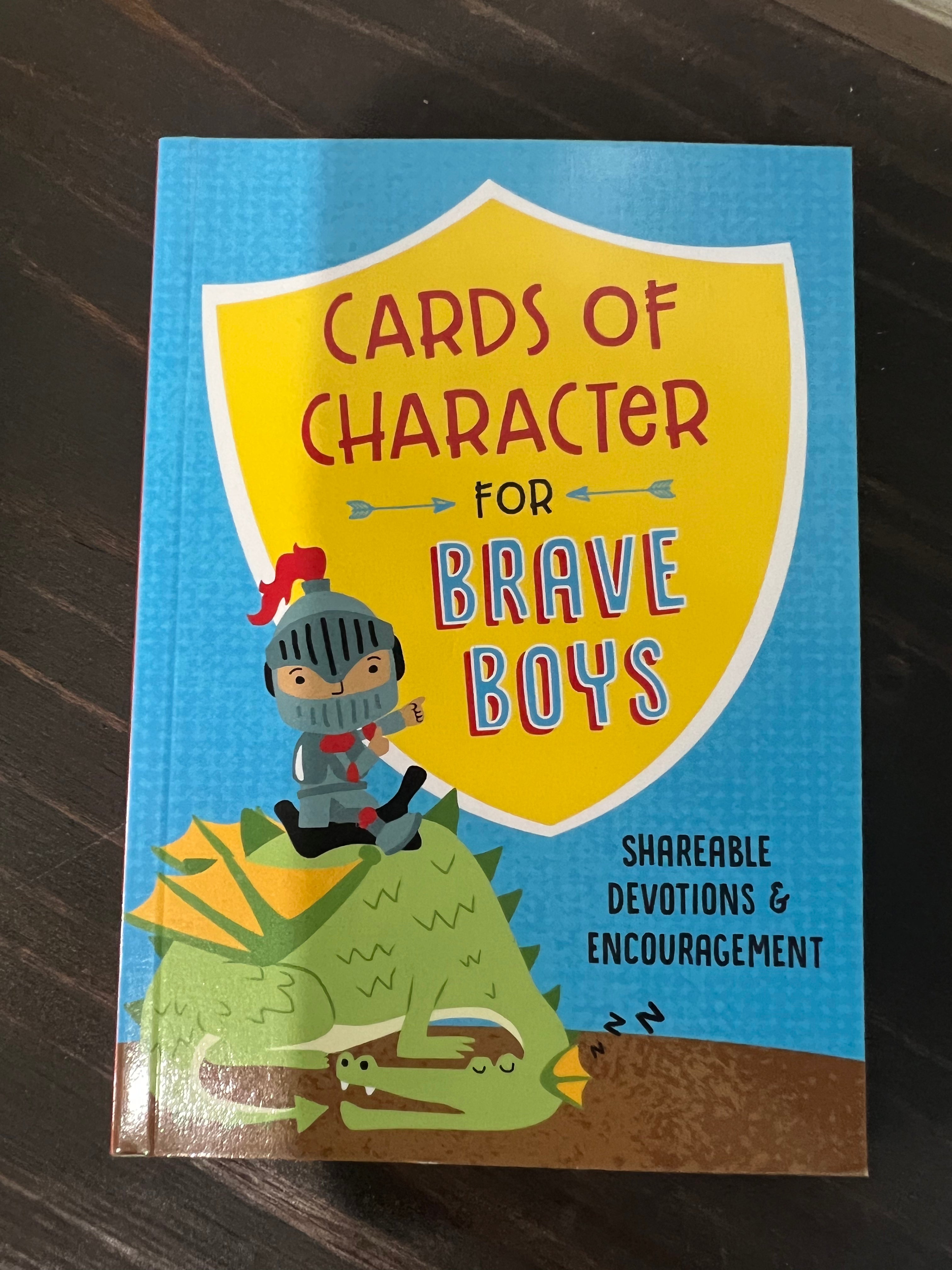 Cards of Character for Brave Boys – SSGMTAYLORSVILLE